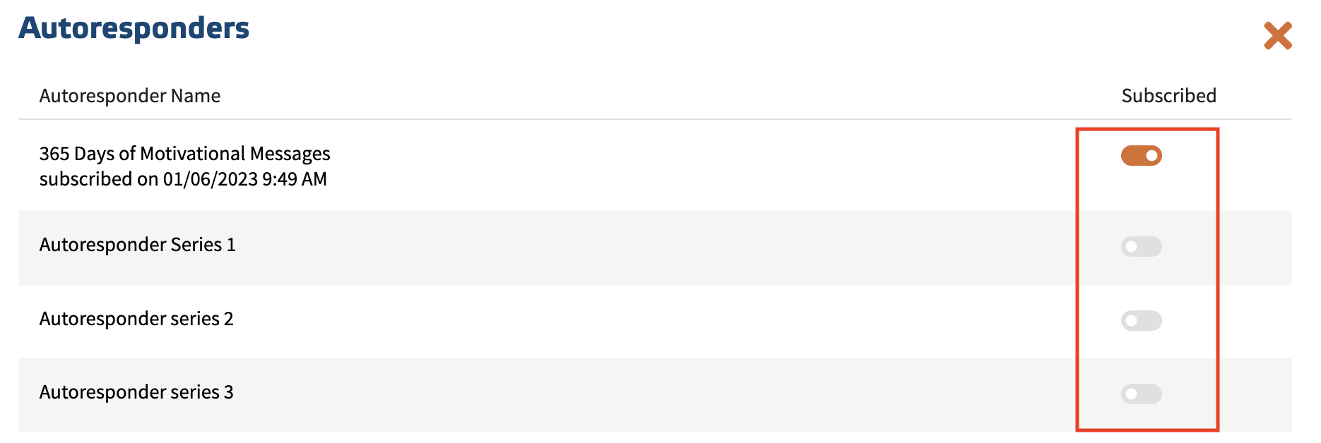 Do inactive clients still receive emails, newsletters and ...